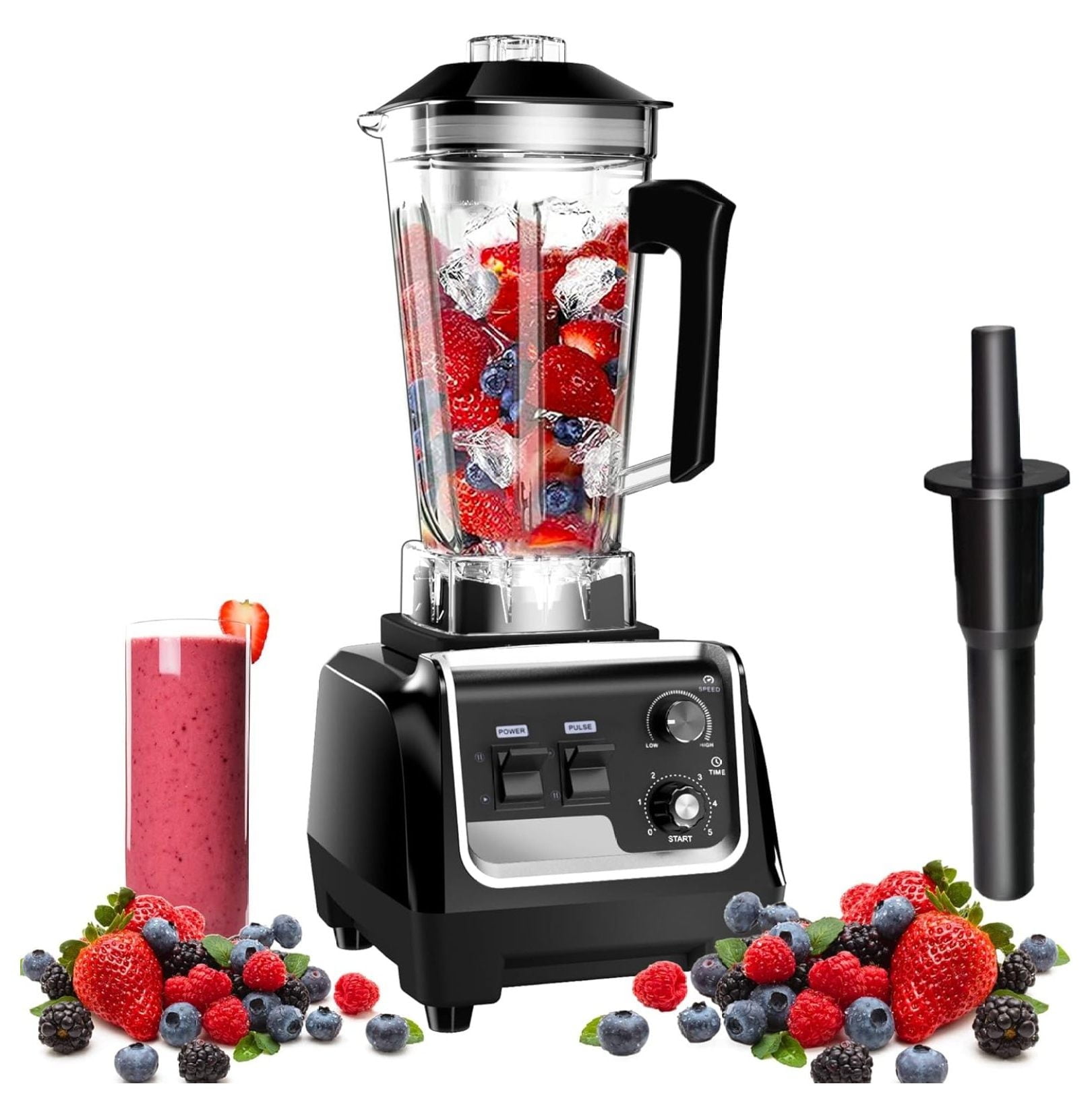 TiaGOC Professional Blender, 68 OZ Smoothie Maker, 2200 Watts - Walmart.com