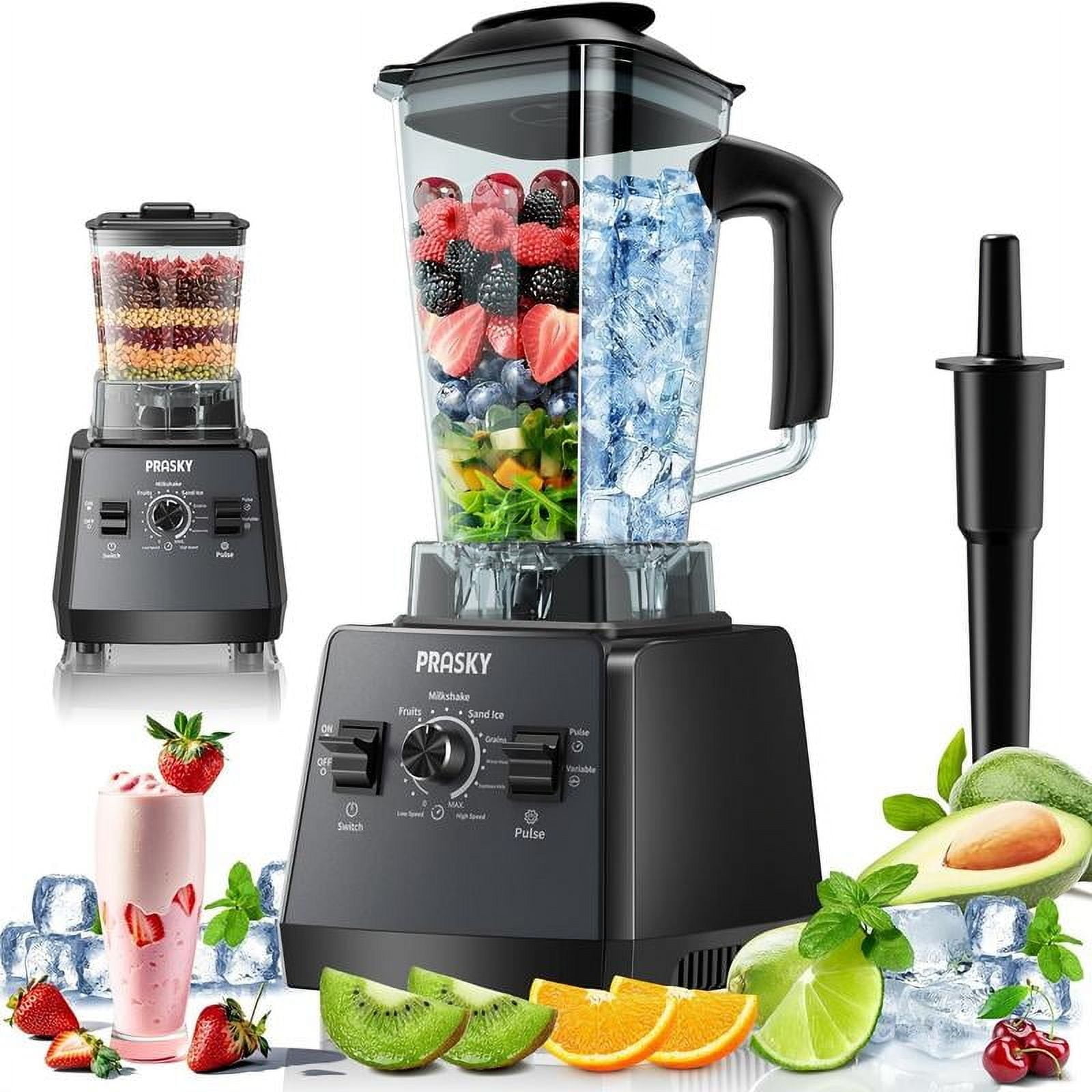 Professional Blender,Kitchen for Blender 68oz BPA Free 2 Containers ...