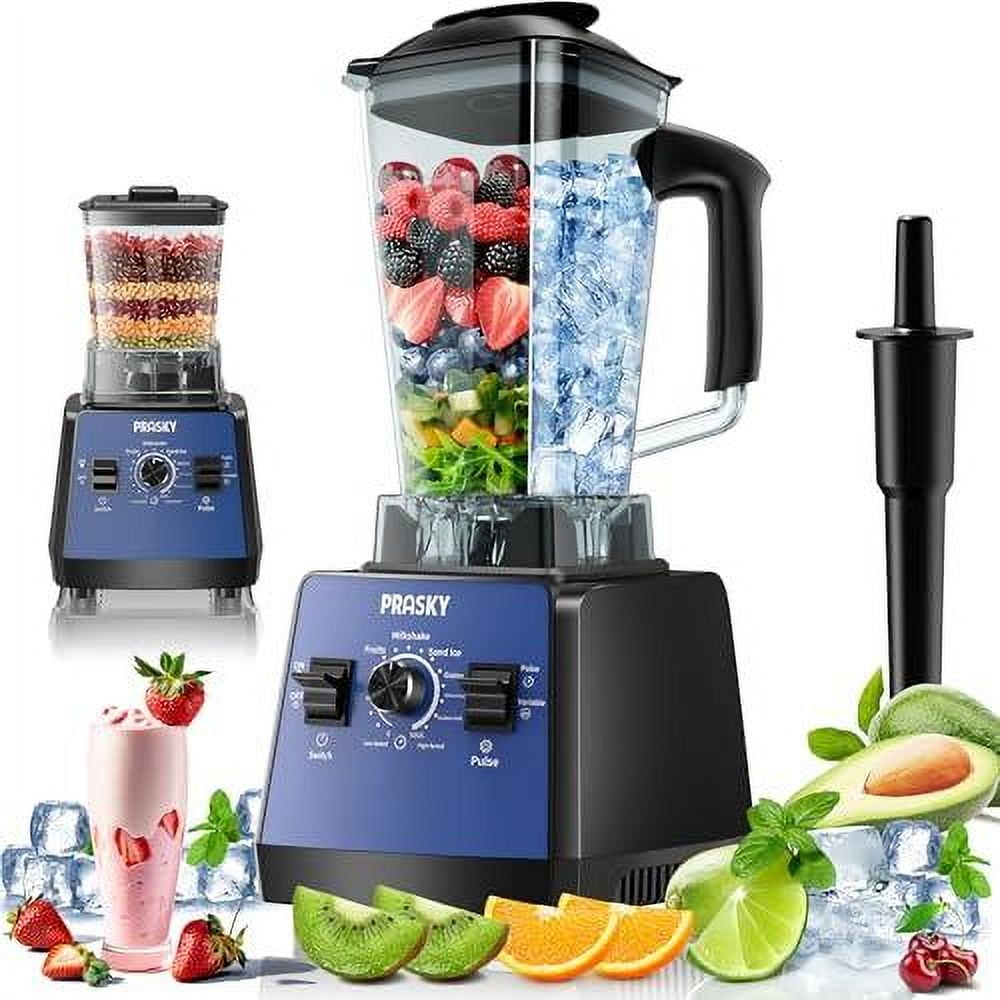 Professional Blender,Kitchen for Blender 68oz BPA Free 2 Containers ...