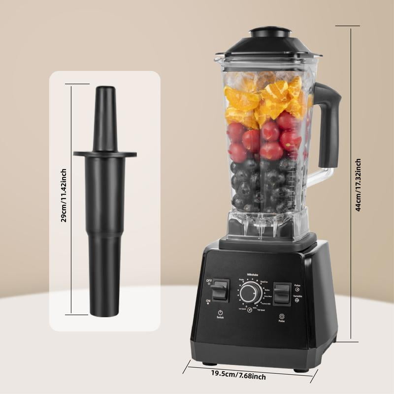 Professional Blender,Smoothies Blenders,2L,Large Capacity Nut Processor ...