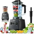 Professional Blender,Smoothies Blenders, PRASKY Max.2400Watts/1000Watts ...