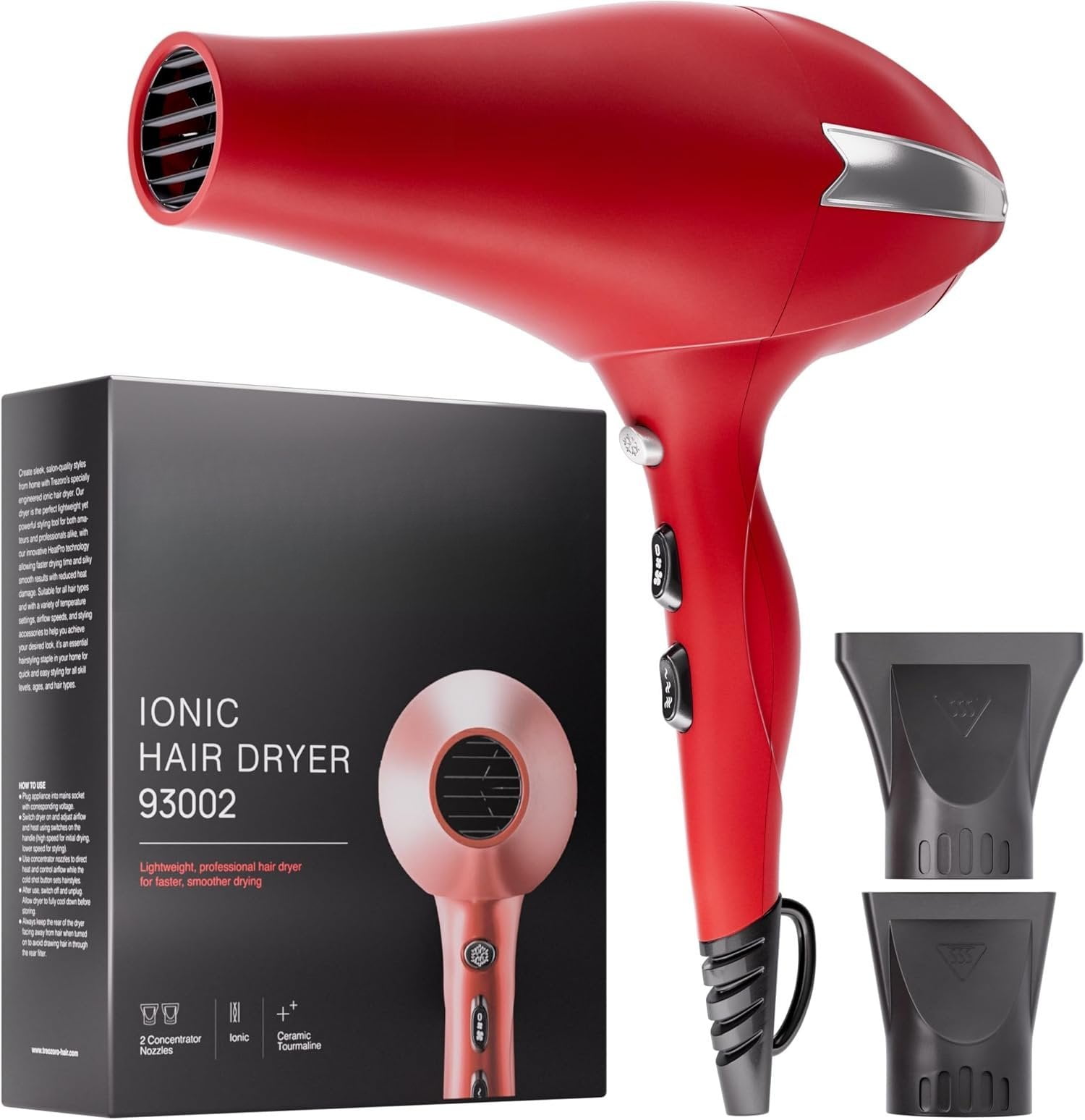 Professional Blow Dryer for Women - Ionic Hair Dryer 2000W for Salon ...