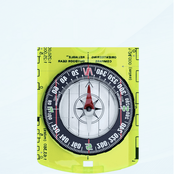 Professional Boy Scout Compass - Liquid Filled, Rotating Bezel ...