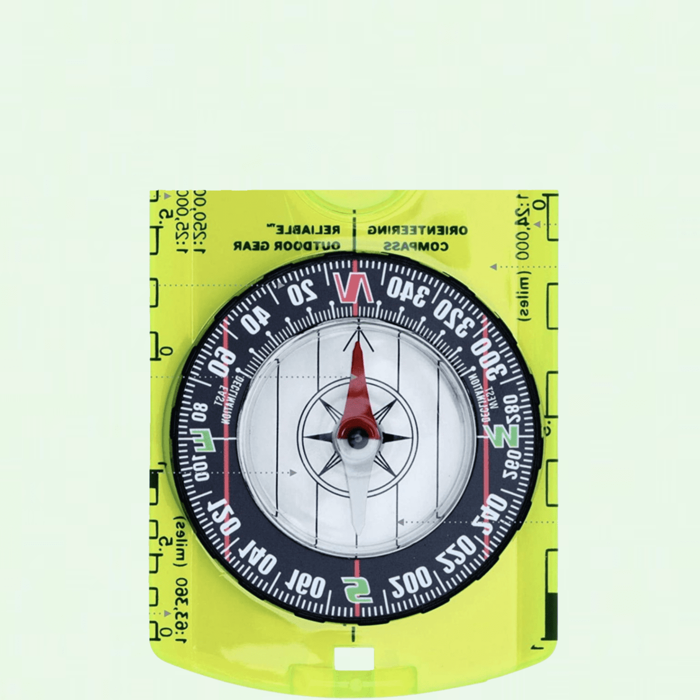 Professional Boy Scout Compass - Liquid Filled, Rotating Bezel ...