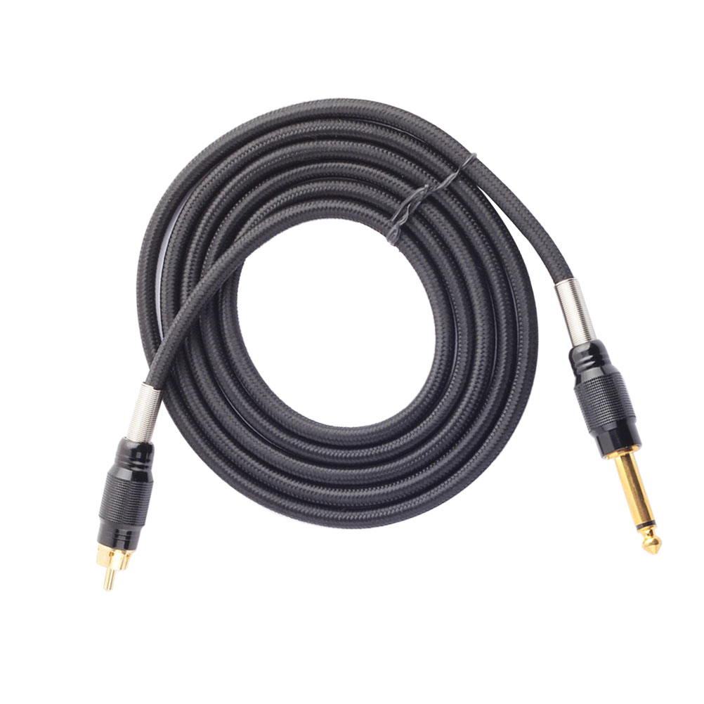 Professional Braided Clip Cords for Machine Power Supply Wire (Black ...