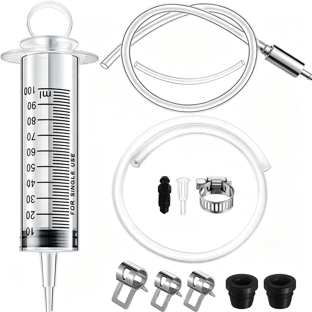 Professional Brake Bleeder Kit for One-Man Operation, Hydraulic Clutch ...