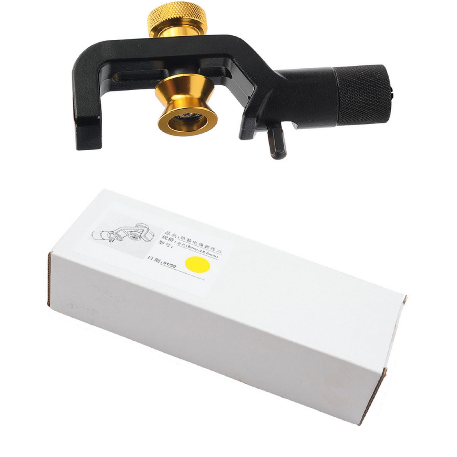 Professional Cable Jacket Stripper 8-28.6mm Stripping Diameter, Golden ...