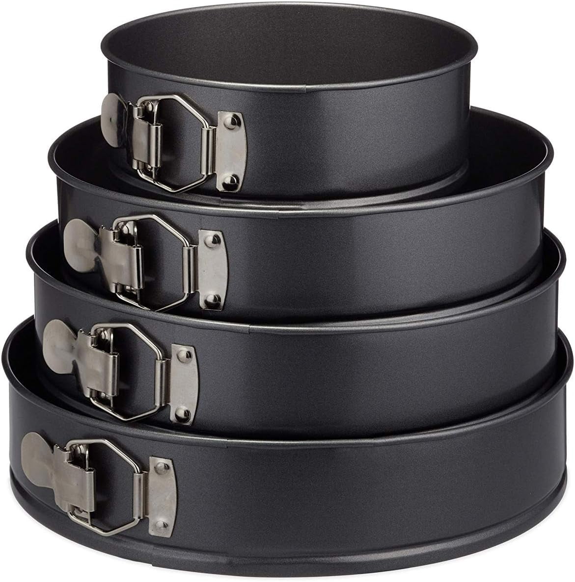 Professional Cake Pan Set, Non-Stick Springform Pans For Baking, Leak ...