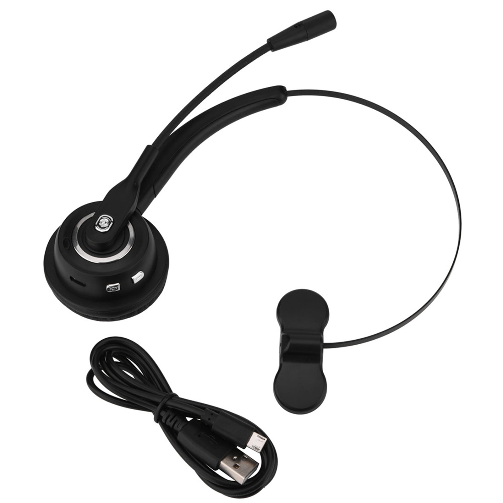 Professional Call Center Bluetooth Headset 12 Hours Talk Time Noise ...
