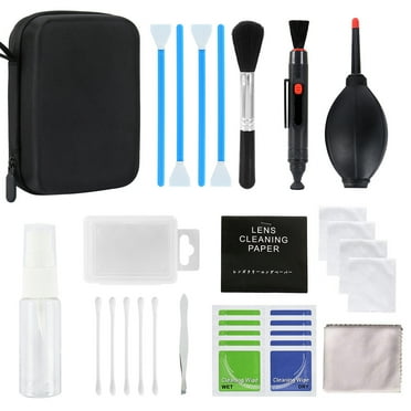Circuit City 8 Piece Cleaning Kit for DSLR, Mirrorless, Compact Cameras ...