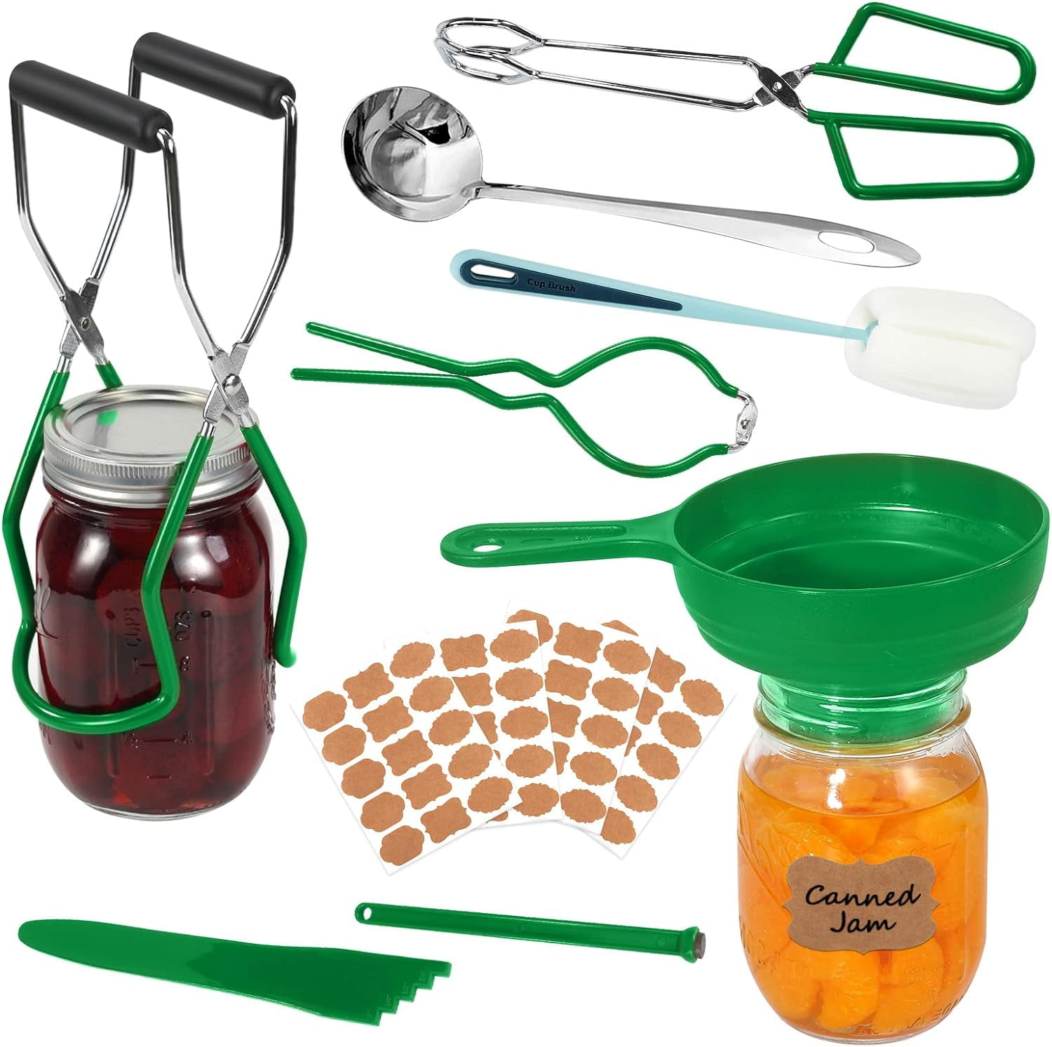 Professional Canning Supplies Starter Kit - All-in-One Home Canning ...