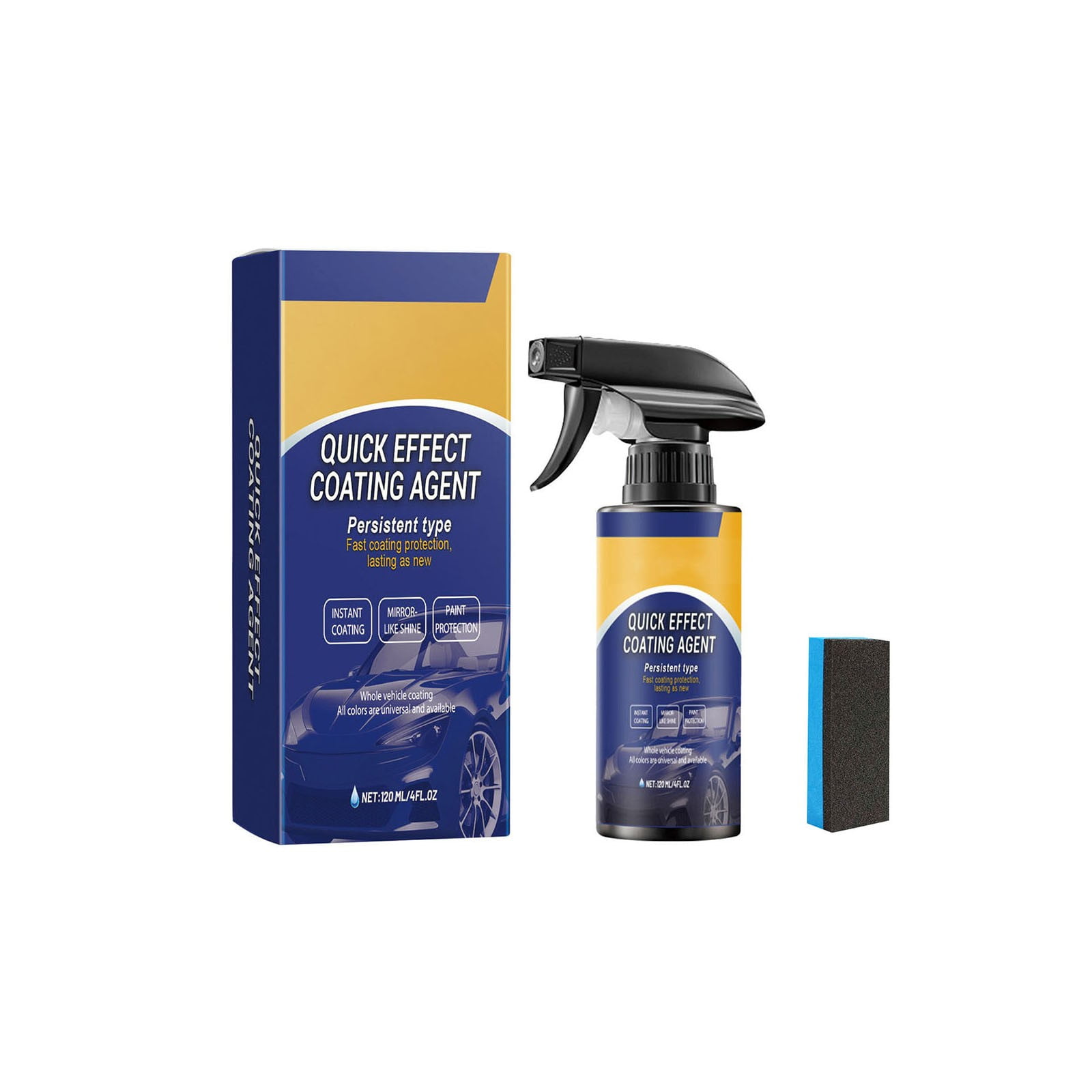 Professional Car Paint Coating | Crystal Ceramic Hydrophobic Sealant ...