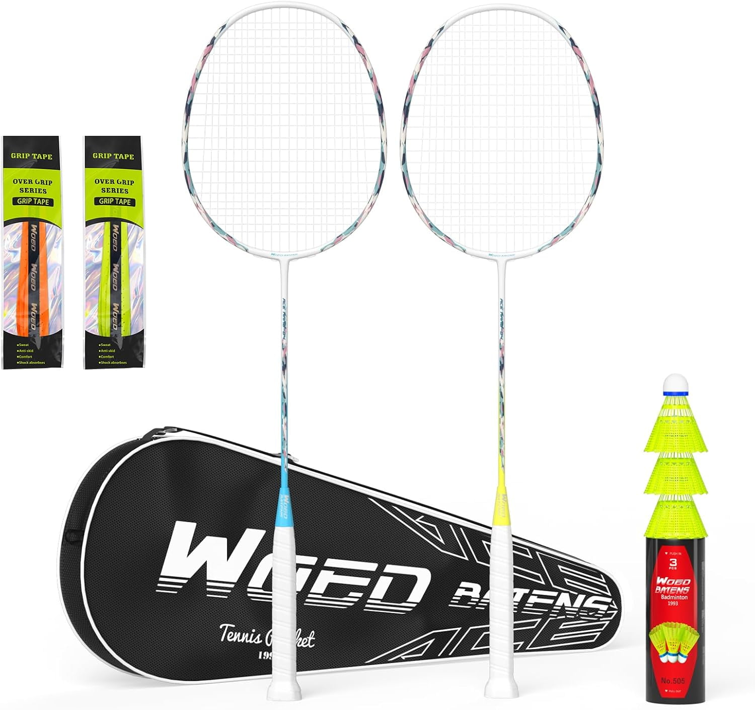 Professional Carbon Fiber Badminton Rackets Badminton Racquet for ...