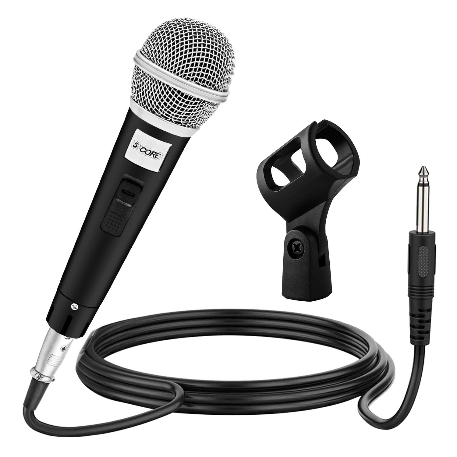 Professional Cardioid Dynamic Vocal Microphone with On/Off Switch & XLR ...