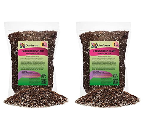 Professional Carnivorous Plant Soil - Ready to Use for Venus Flytraps ...