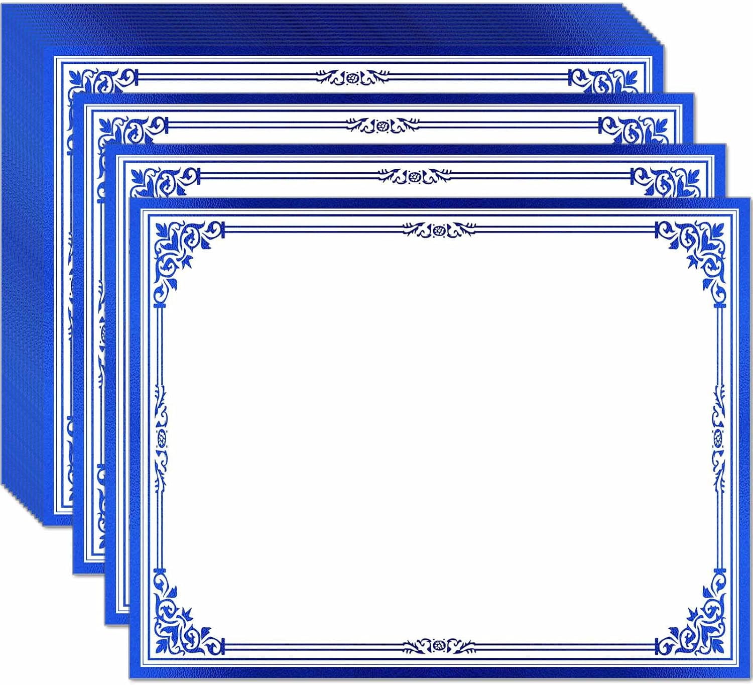 Professional Certificate Paper 8.5 x 11 for Printing, Diploma Paper ...