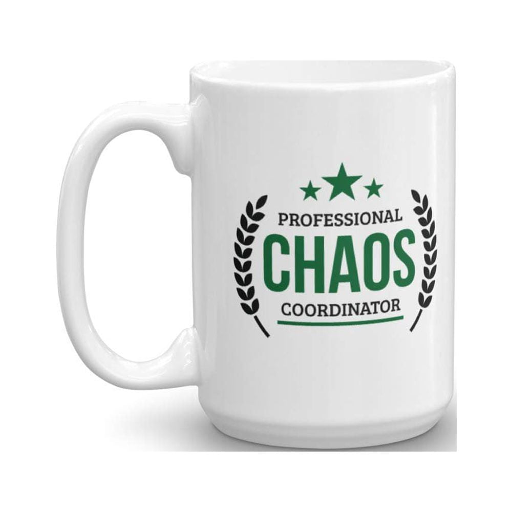 Professional Chaos Coordinator Sign Coffee & Tea Gift Mug Cup For HR ...