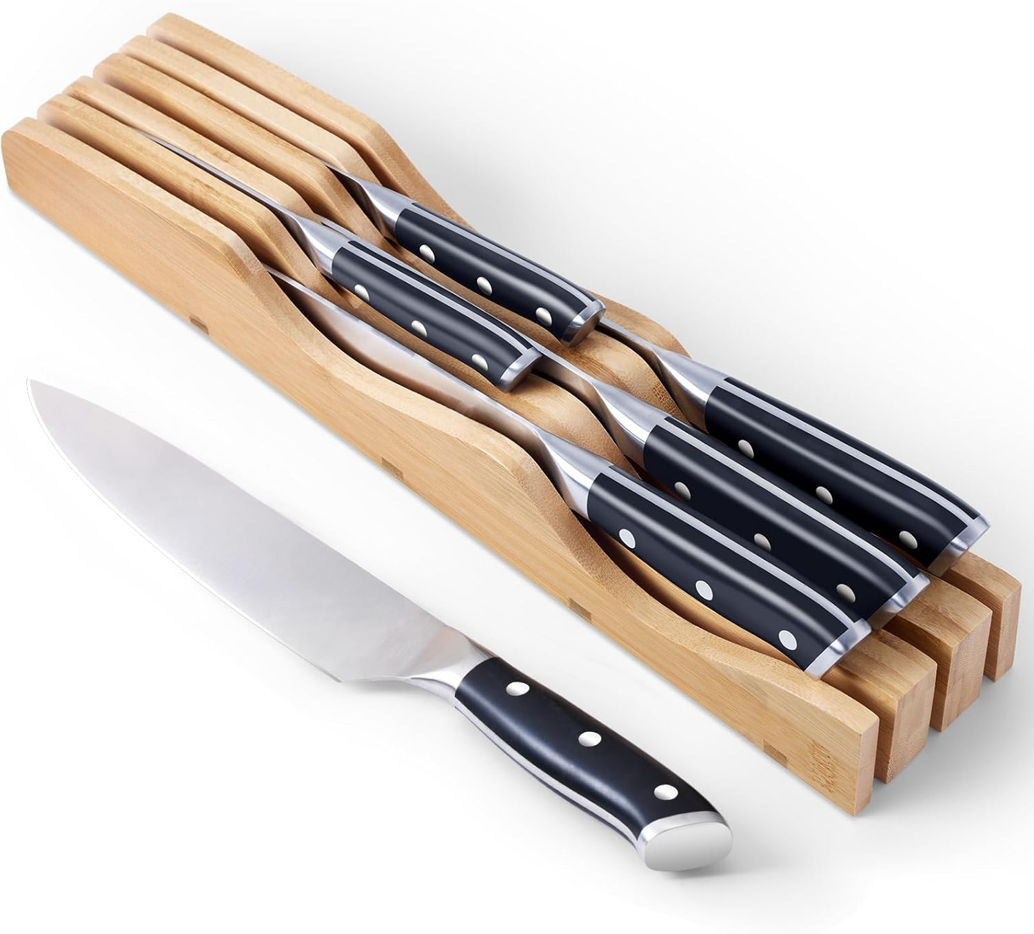 Professional Chef Knife Set Sharp Knife, German High Carbon Stainless ...