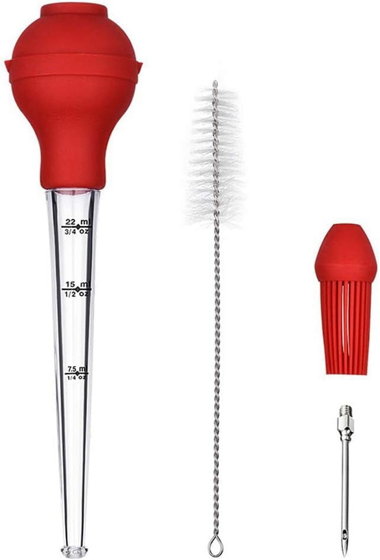 Professional Chef's Choice, Turkey Meat Baster with Silicone Bulb and ...