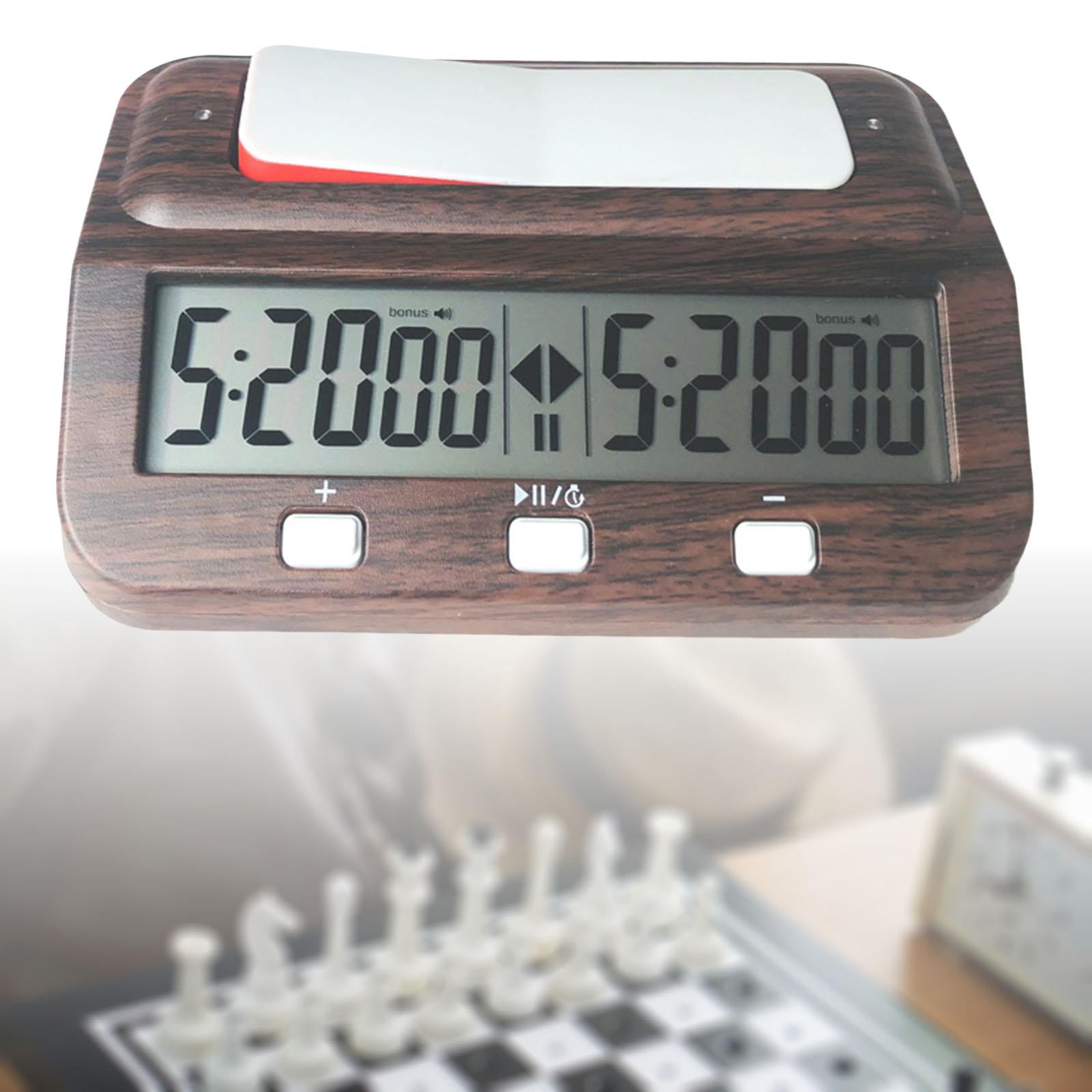 Clock Compact Reward Function Analogue Chess Clock Function Game Timer For Board Game Chess Game