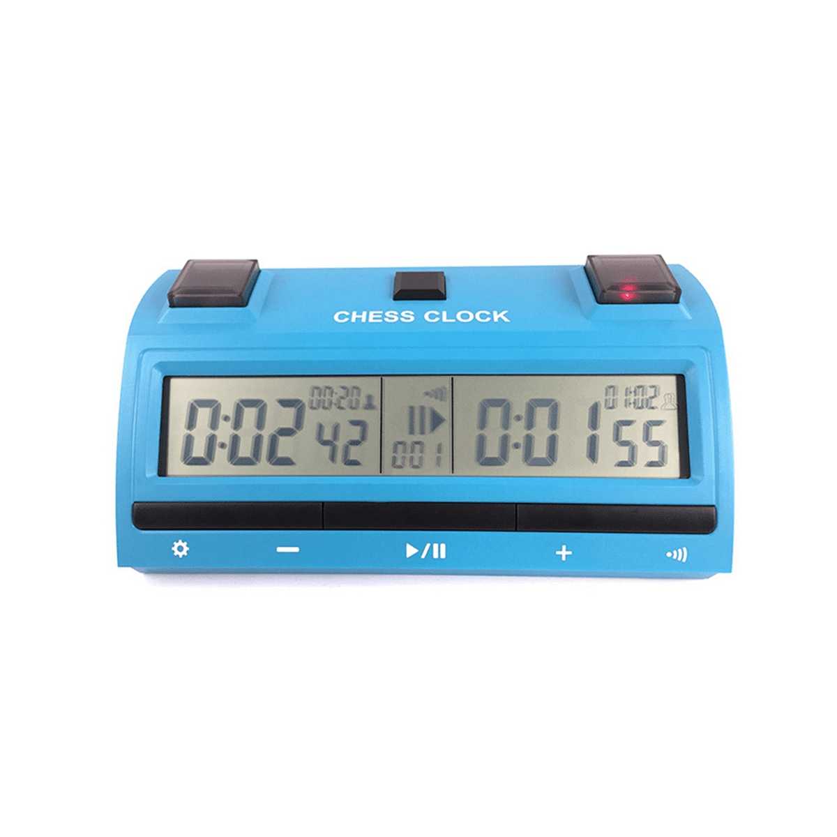 Professional Chess Digital Timer Chess Clock Count Up Down Board Game Stopwatch Bonus ...