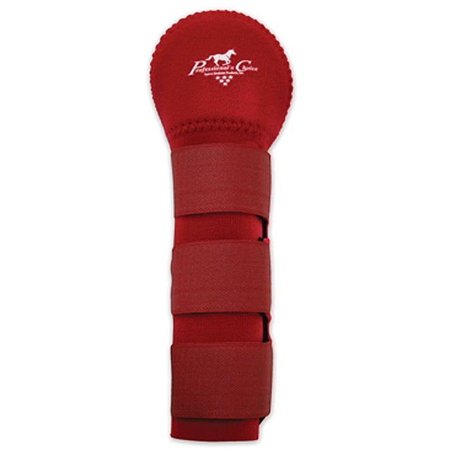 Professional Choice Adjustable Western Horse Tail Wraps Crimson ...