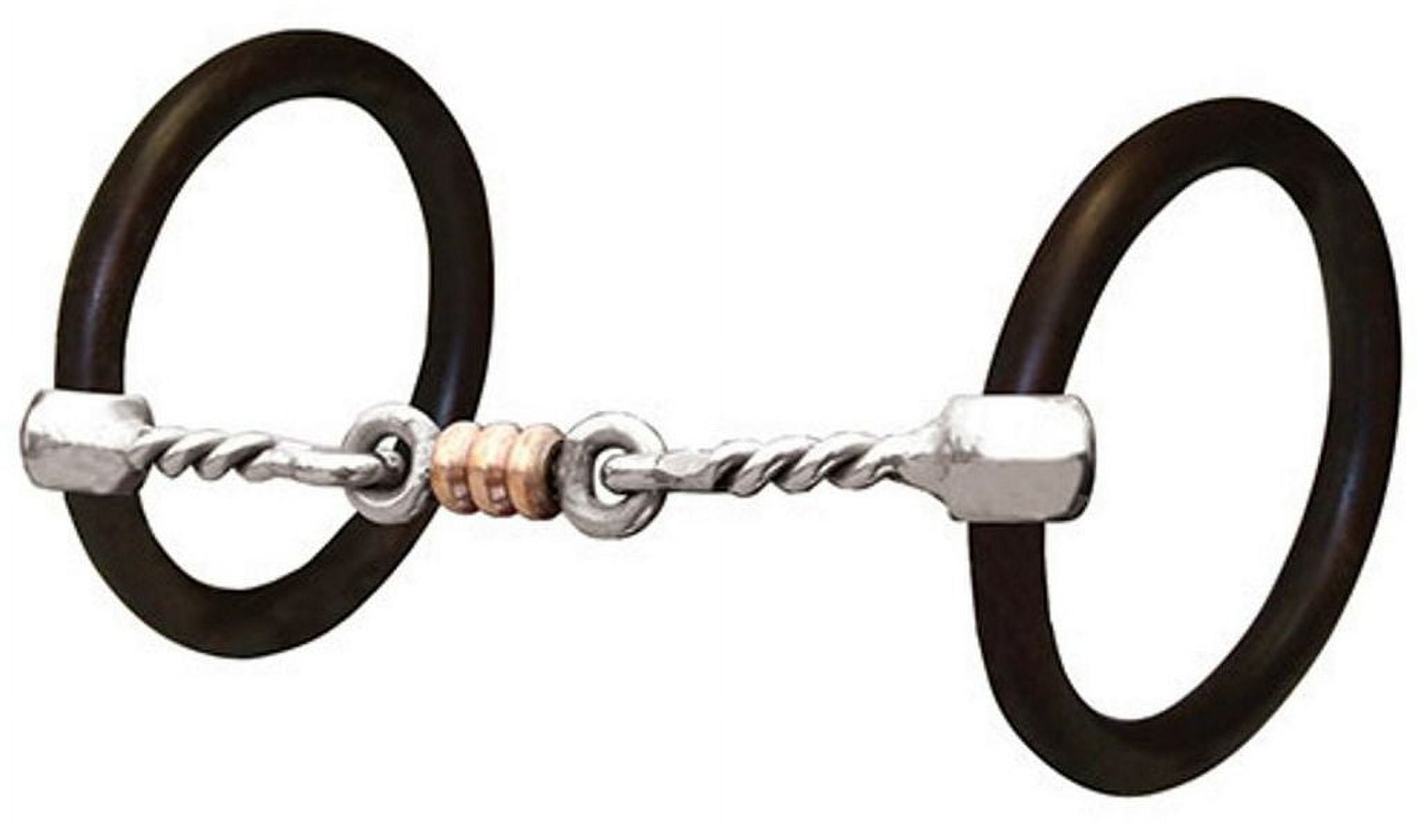 Professional Choice Three Piece Twist Ring Snaffle Horse Mouth Bit ...