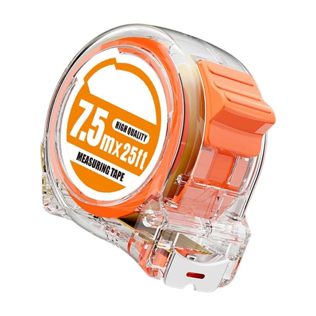 Professional Clear PC Tape Measure Stainless Steel Double Scale 300/500 ...