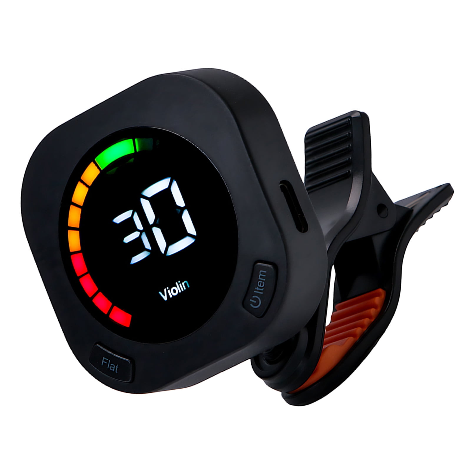 Professional Clip-On Guitar Tuner Universals Digital Clip-On Tone Tuner ...
