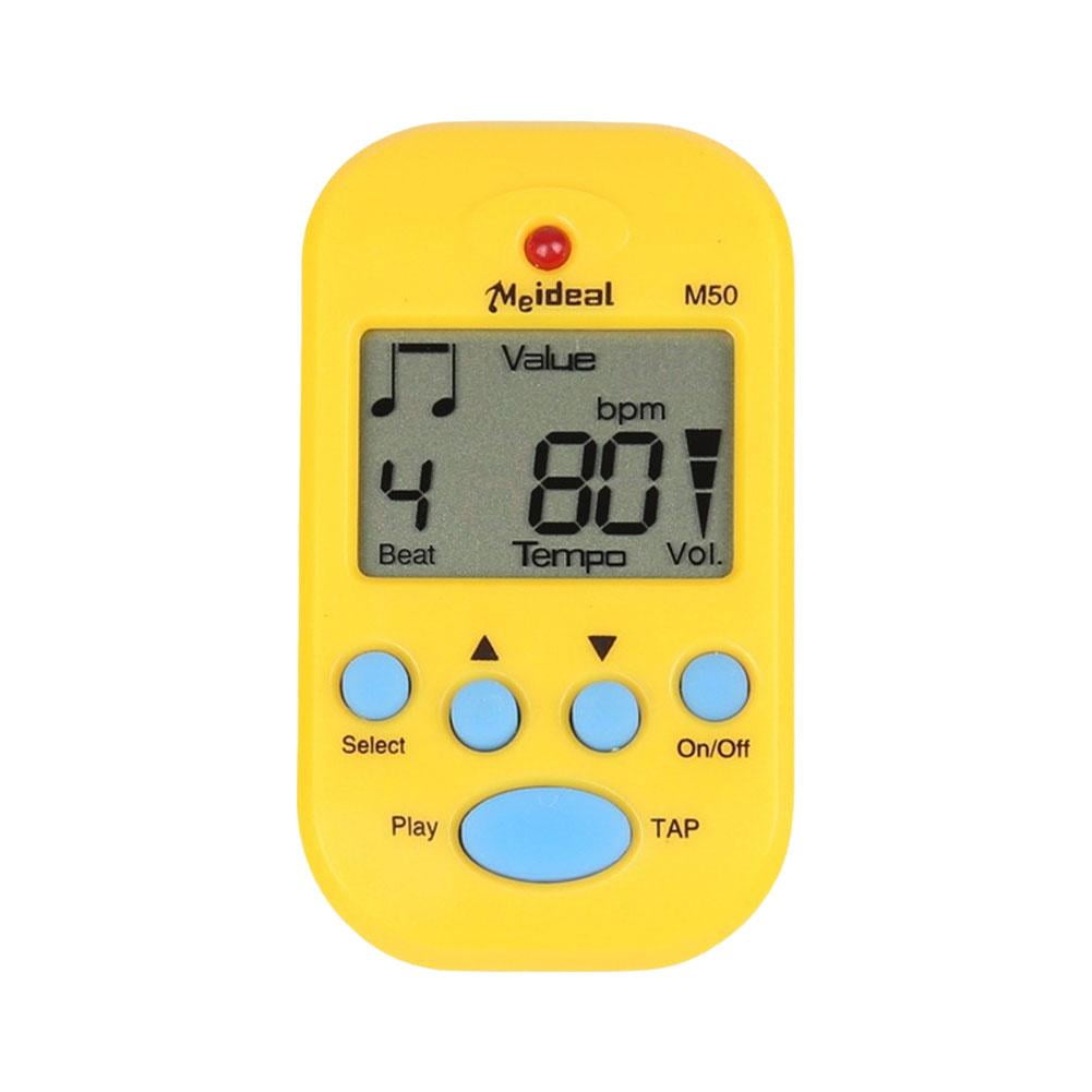 Professional Clip on Digital Tempo Metronome LCD Lightweight S4M9 ...