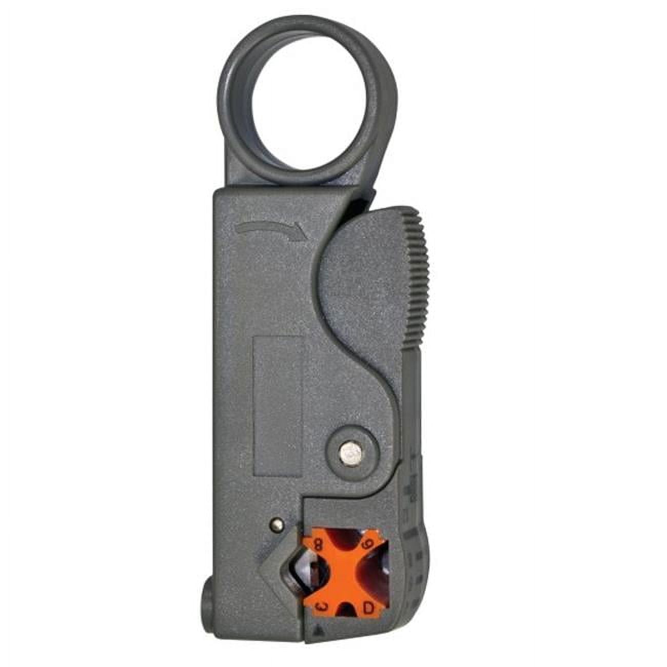 Professional Coaxial Cable Stripping Tool, Gray & Orange - Walmart.com