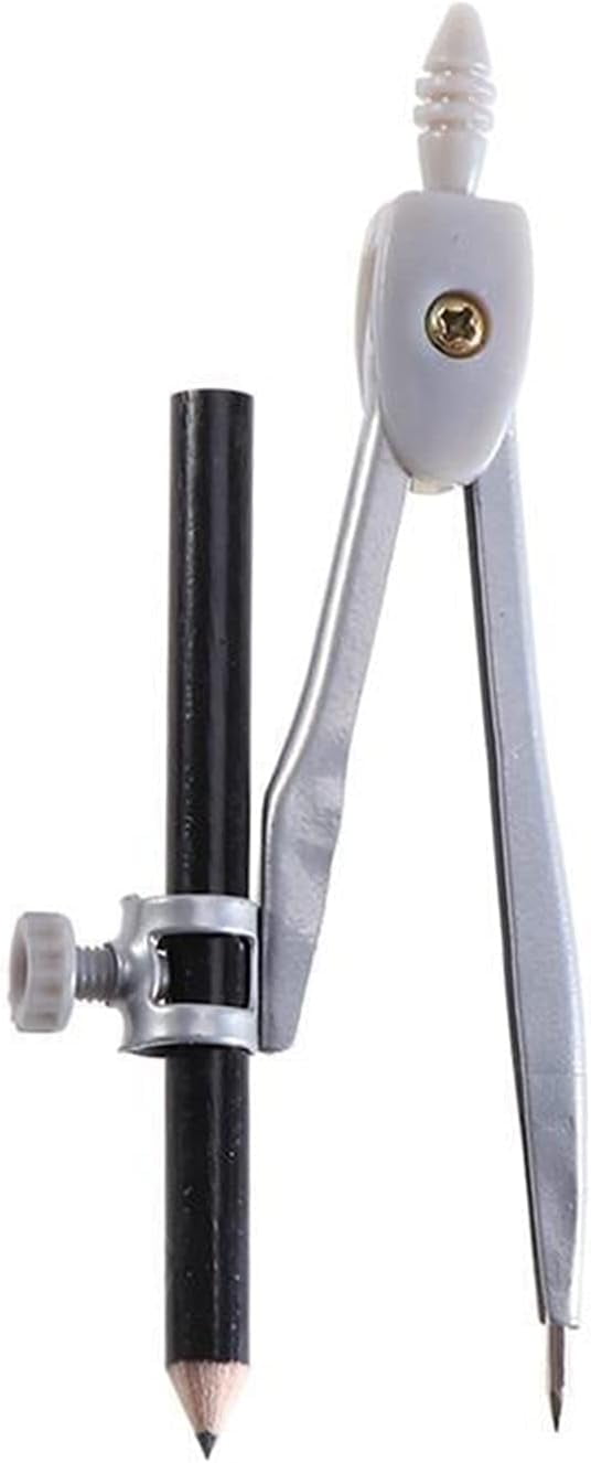 Professional Compass for Geometry - 4.7 Inch Precision Compass for ...