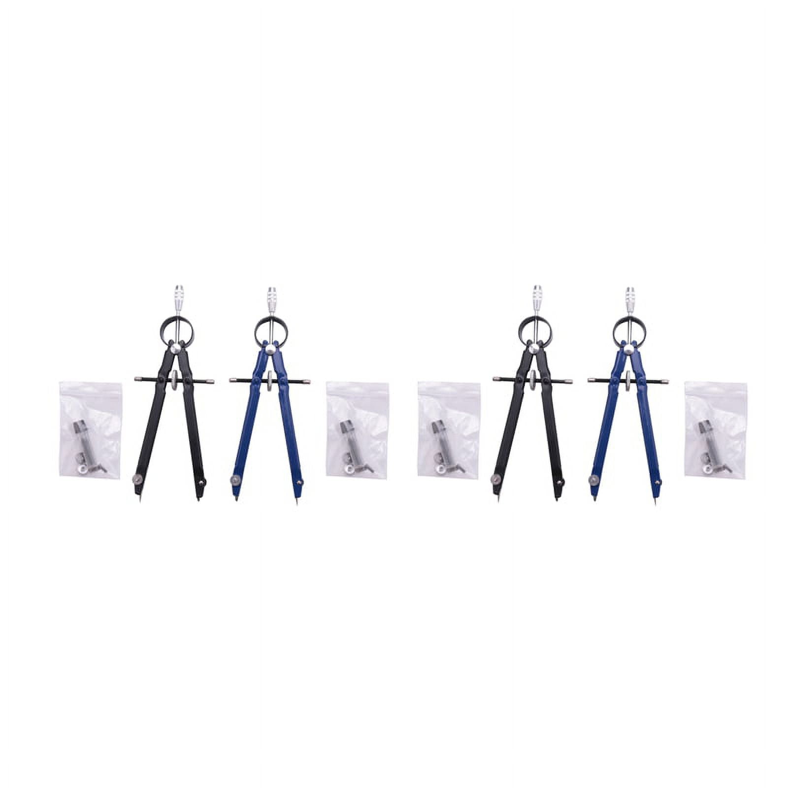 Professional Compass with Lock, Compass for Geometry, 6Inch Spring Bow ...