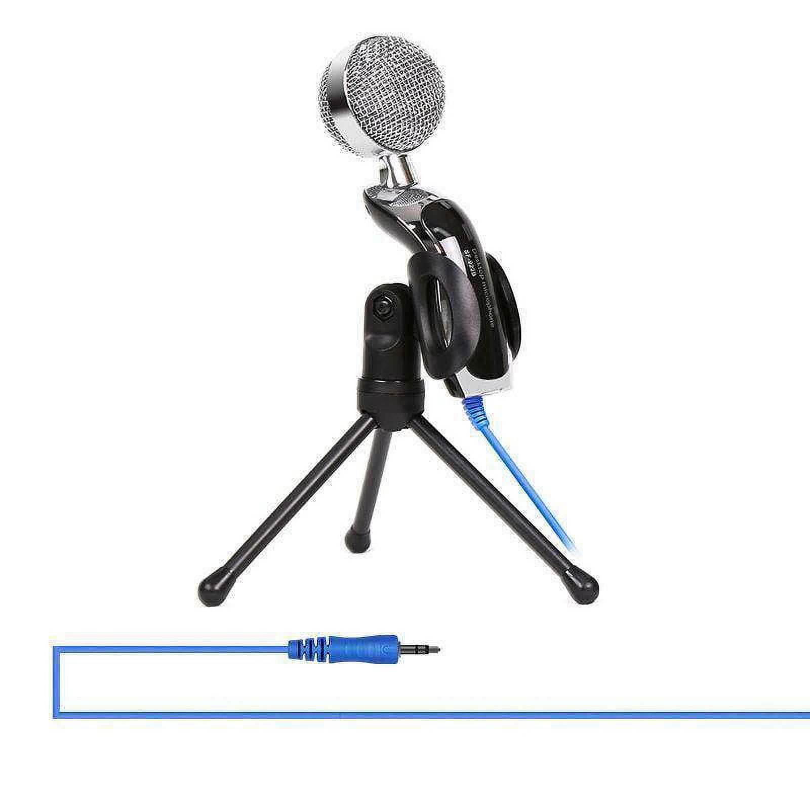 Professional Condenser Sound Recording Microphone with Tripod Holder ...