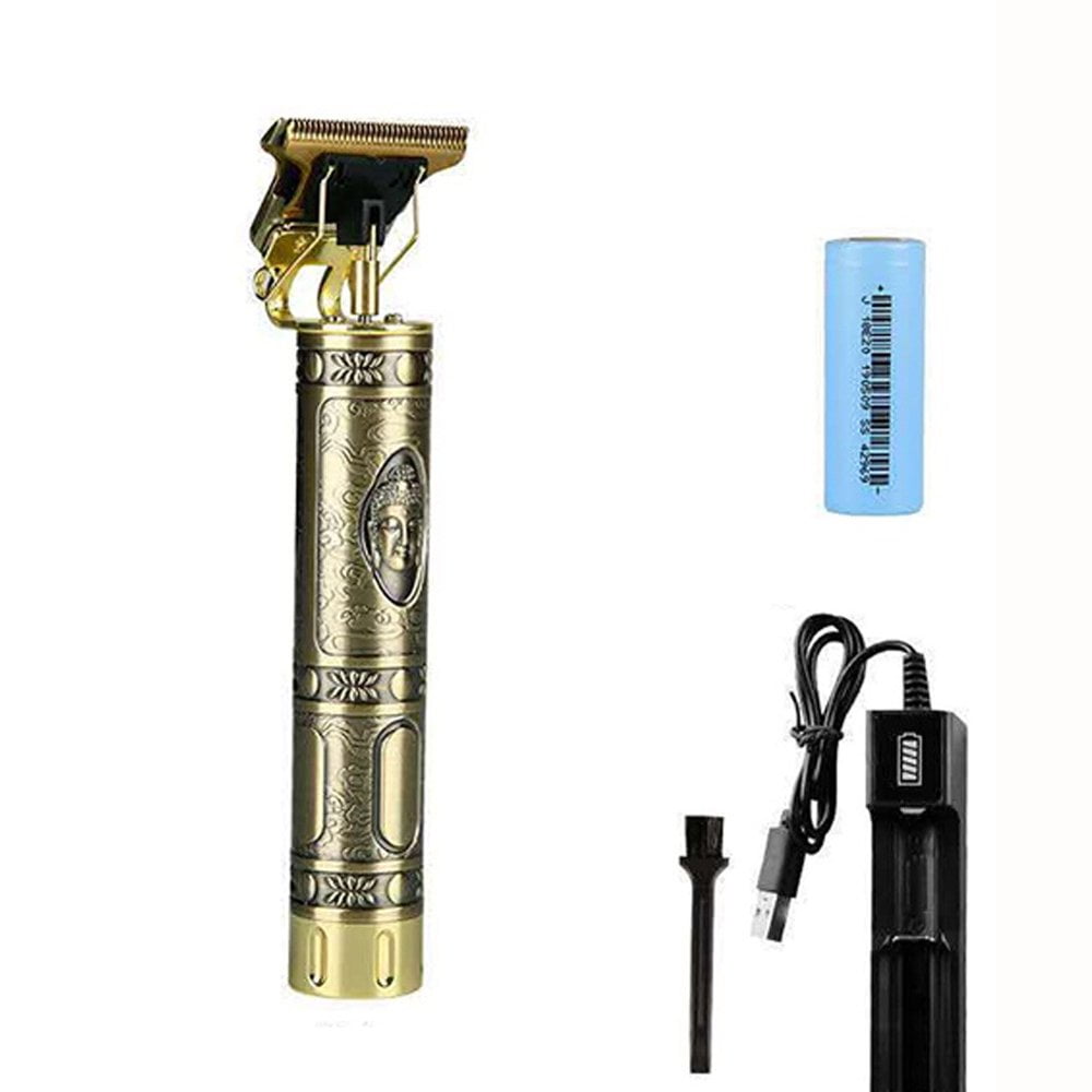 Professional Cordless Rechargeable Hair Clippers Electric Beard Trimmer ...