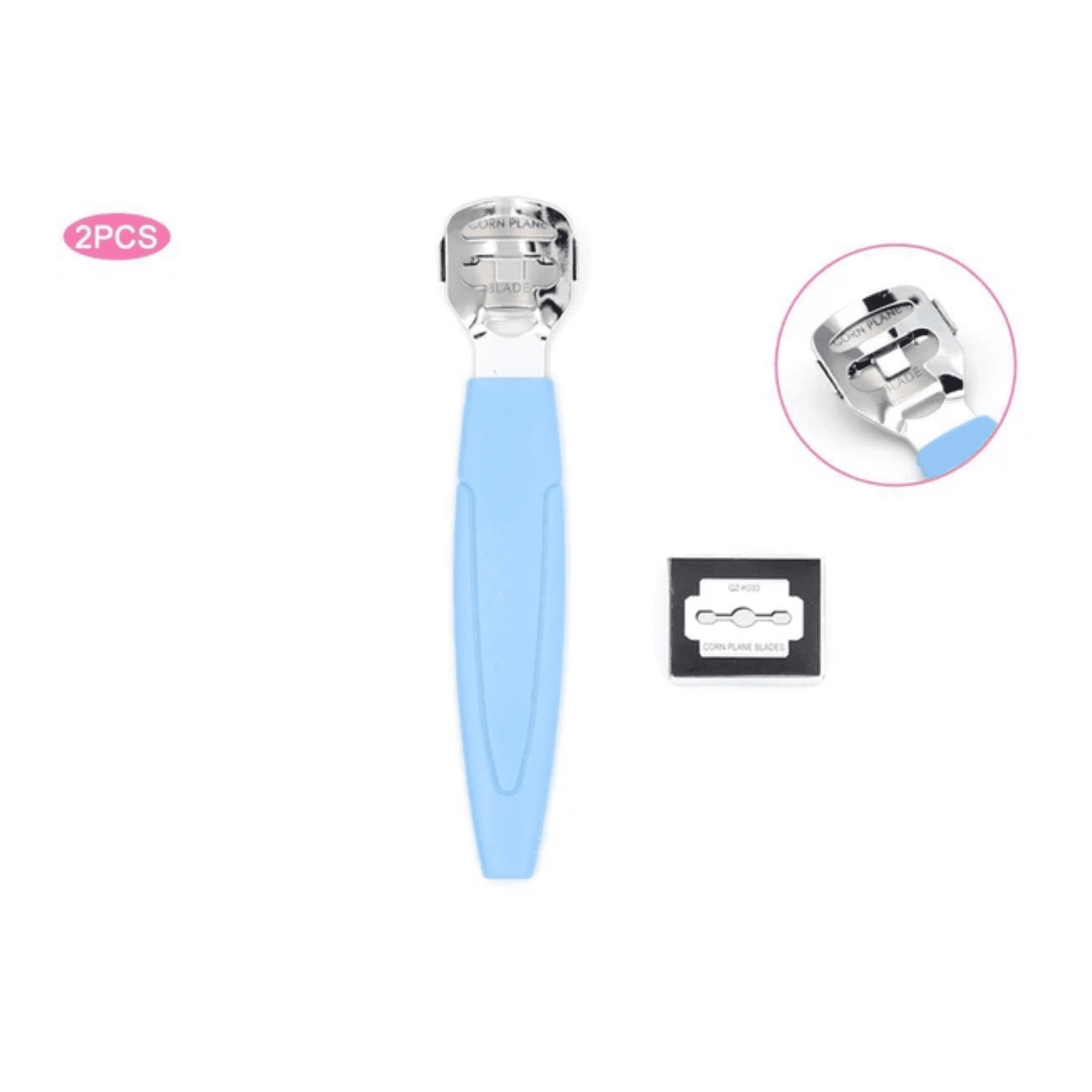 Professional Corn Plane Callus Remover with 5 Blades – Foot Planer Tool ...
