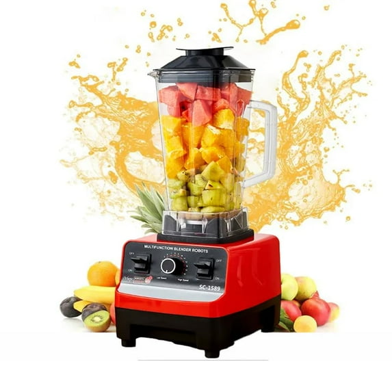 Professional Countertop 4500W Heavy-Duty Commercial Blender with Copper ...