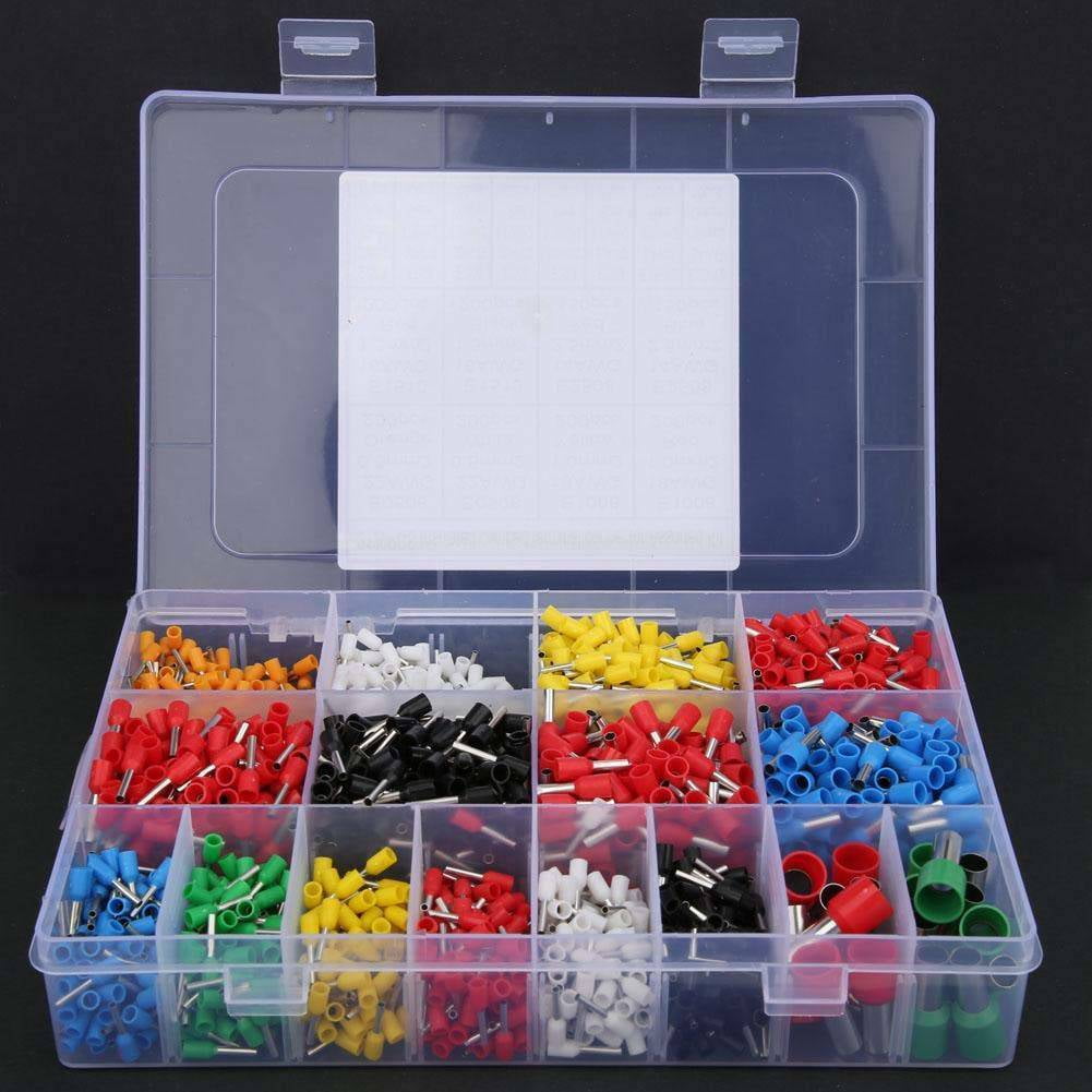 Professional Crimp Pin Terminal Connector Assortment, Flame-Retardant ...