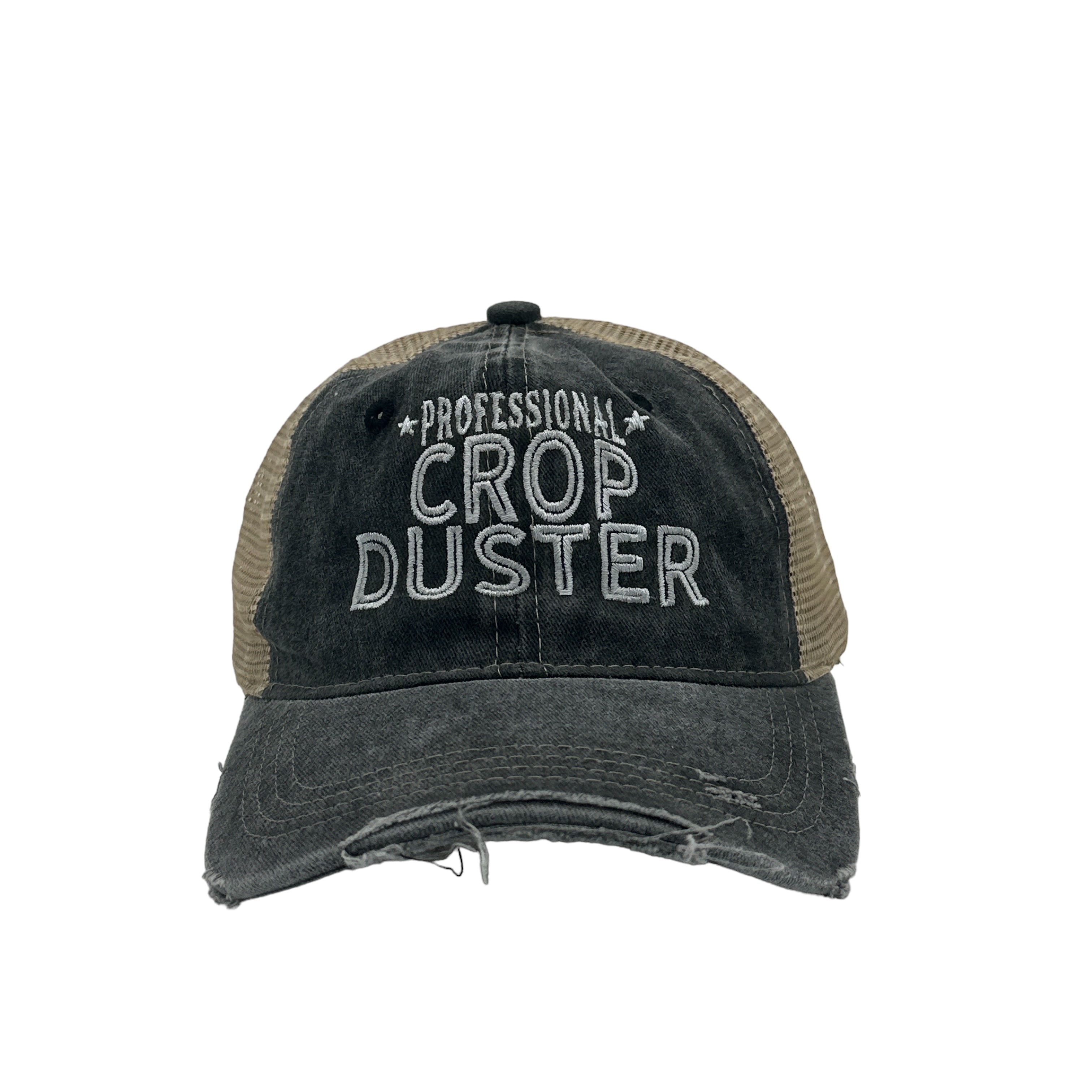 Professional Crop Duster Hat Funny Farting Novelty Trucker Cap ...