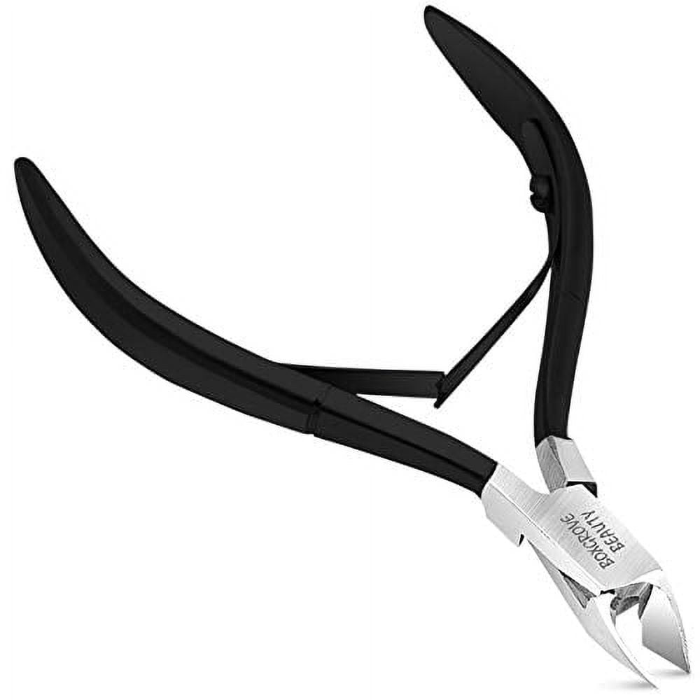 Professional Cuticle Cutter & Pusher Trimmer Manicure Tools with Double ...