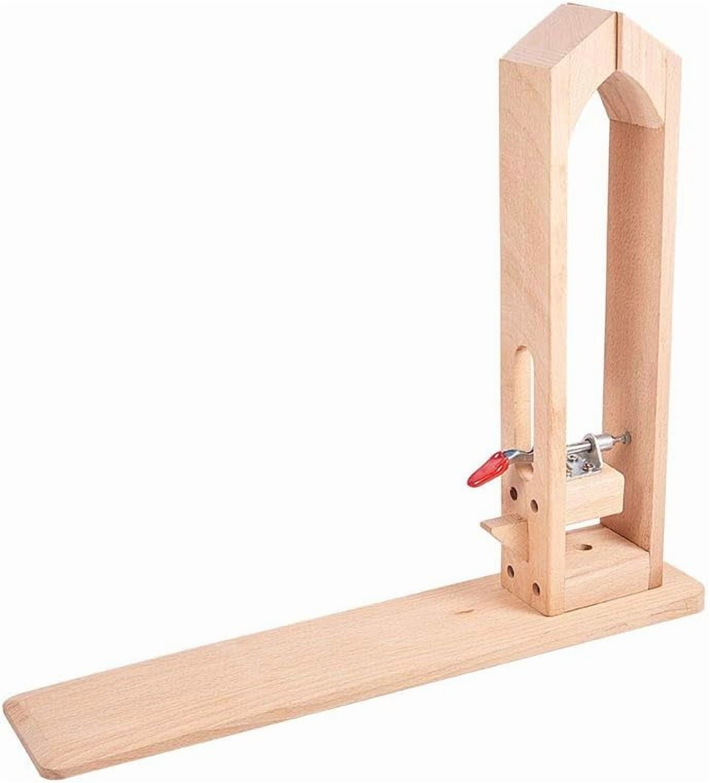 Professional DIY Wood Leathercraft Table Desktop Leather Lacing ...