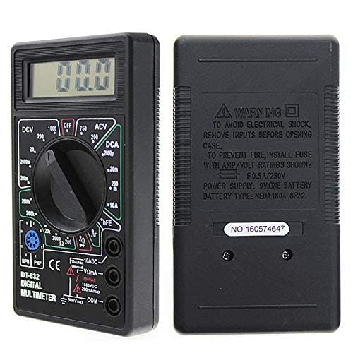 Professional DT832 Digital Multimeter Current Ammeter Ohm Tester ...