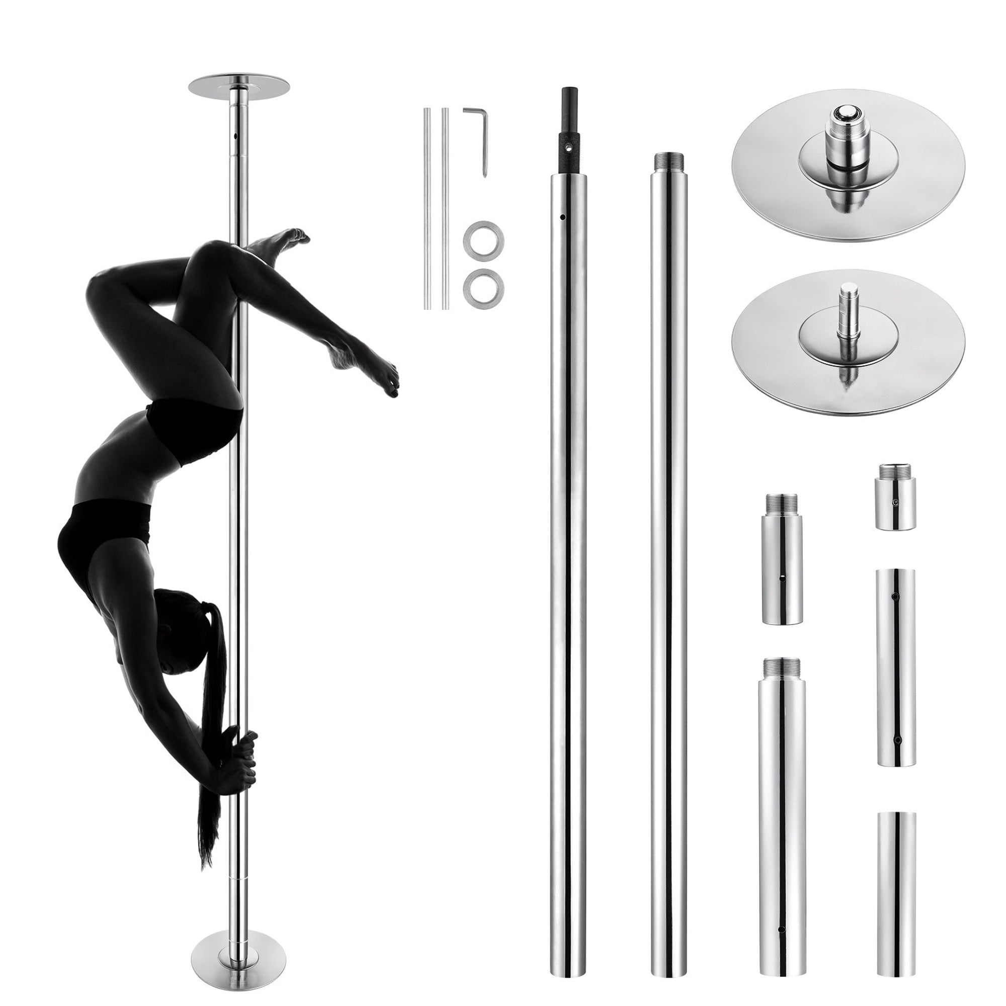 Professional Dancing Pole, Spinning Static Dancing Pole Kit, Portable ...