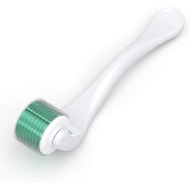 Microneedle Roller for Face Body Beard Hair Growth, 540 Titanium ...