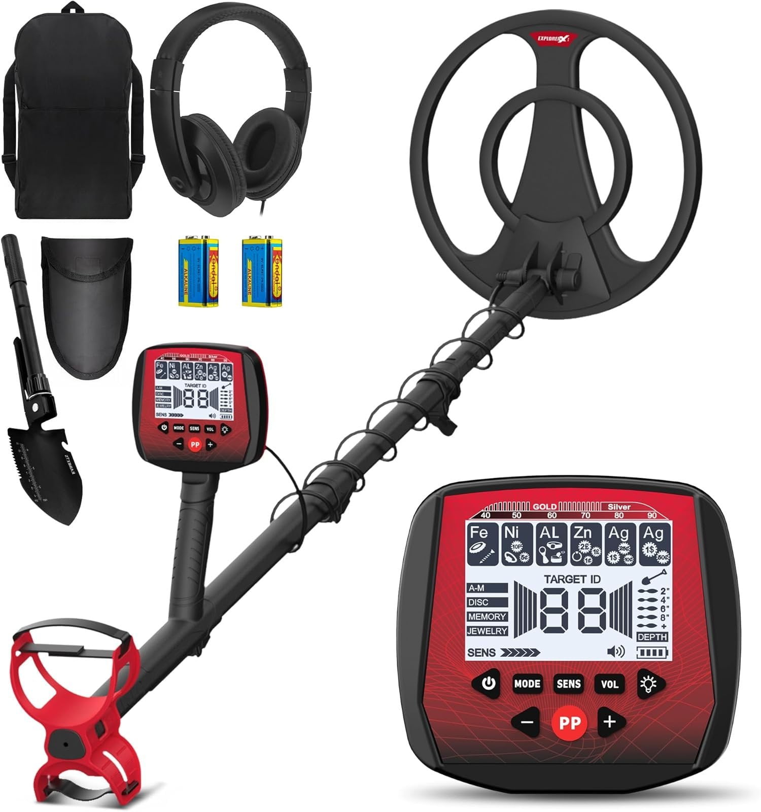 Professional Detector, 2025 Foldable Model, 5 High-Precision Detection ...