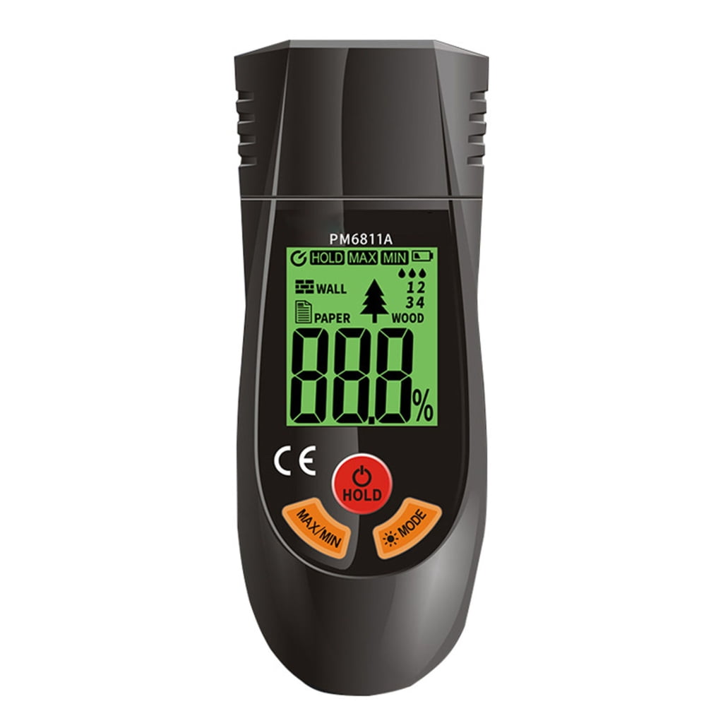 Professional Digital Moisture Meter for Wood Wall Paper Accurate ...