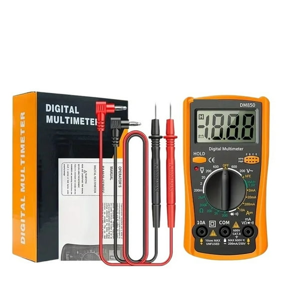 Professional Digital Multimeter 1999 Auto AC/DC Votage Tester Ohm ...