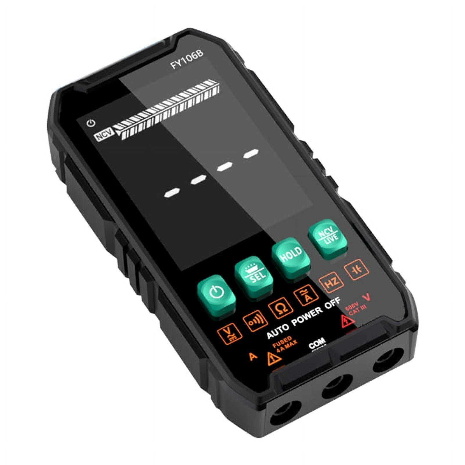 Professional Digital Multimeter 600V/4A Voltage Current True RMS Auto ...