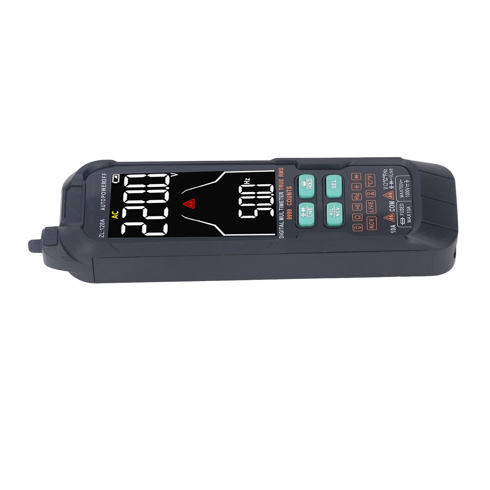 Professional Digital Multimeter, Measures AC/DC Voltage, Current ...