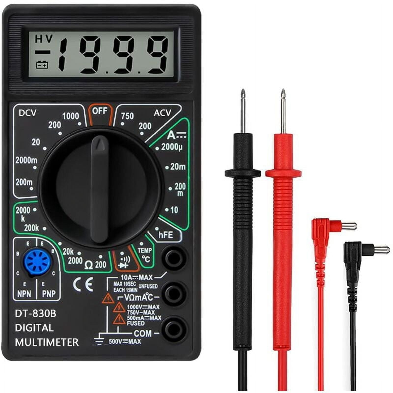 Professional Digital Multimeter, Polymeter For Measuring Continuity ...